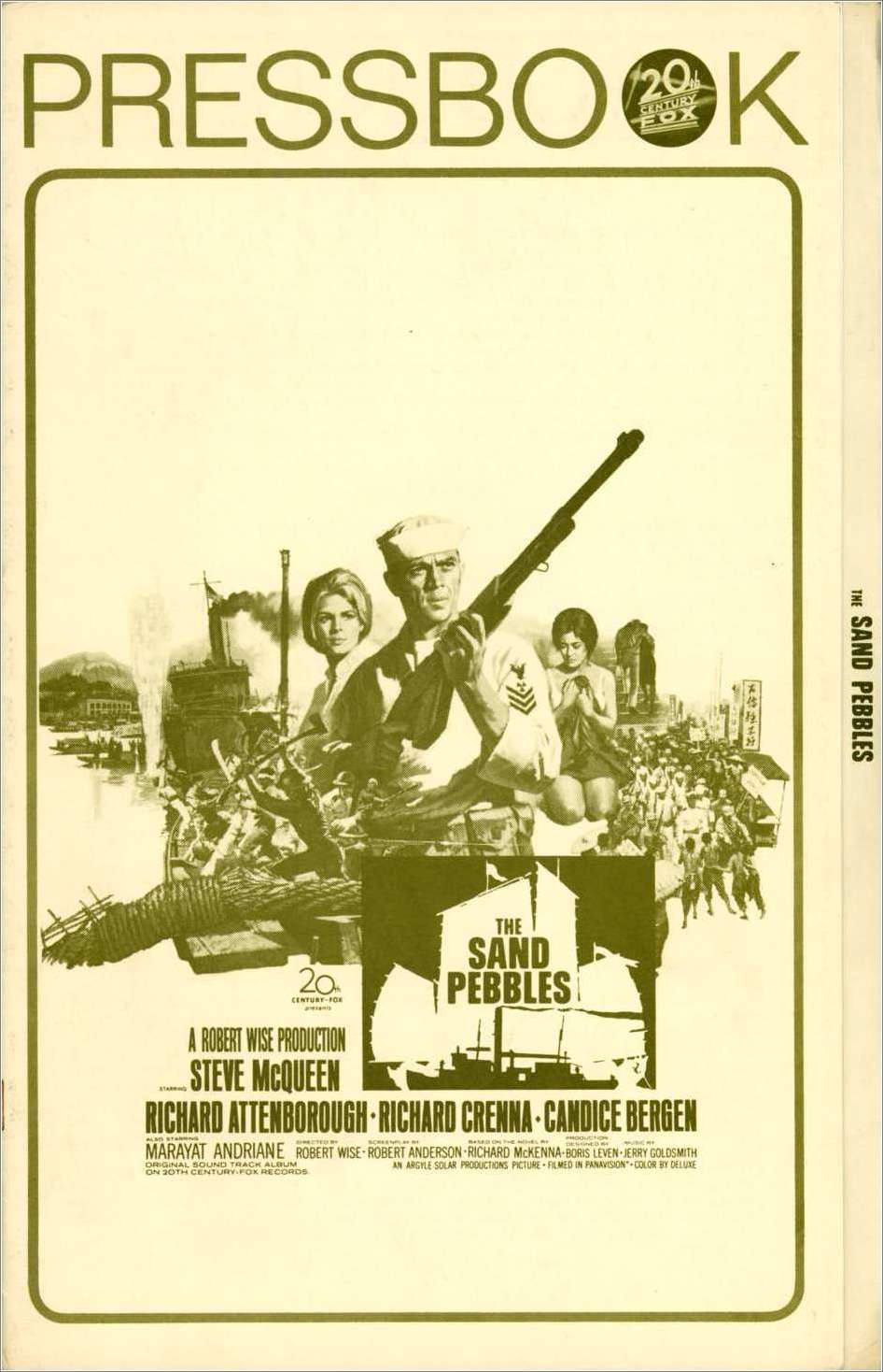 The Sand Pebbles Pressbook - 1967