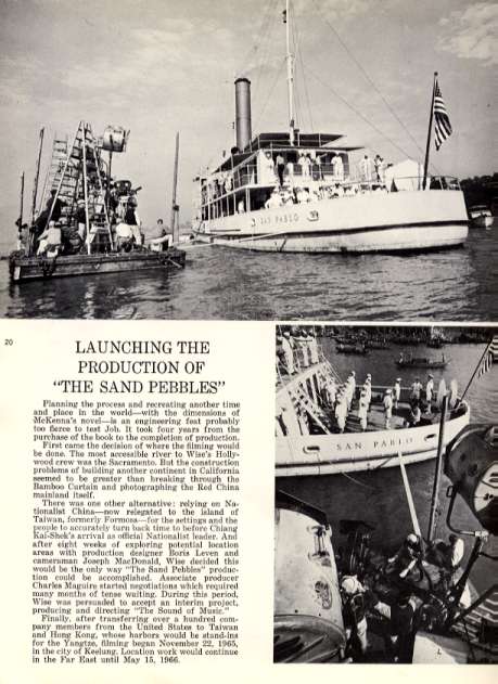 The Complete Sand Pebbles Souvenir Book (1966)