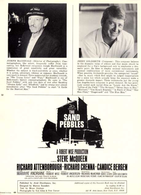 The Complete Sand Pebbles Souvenir Book (1966)